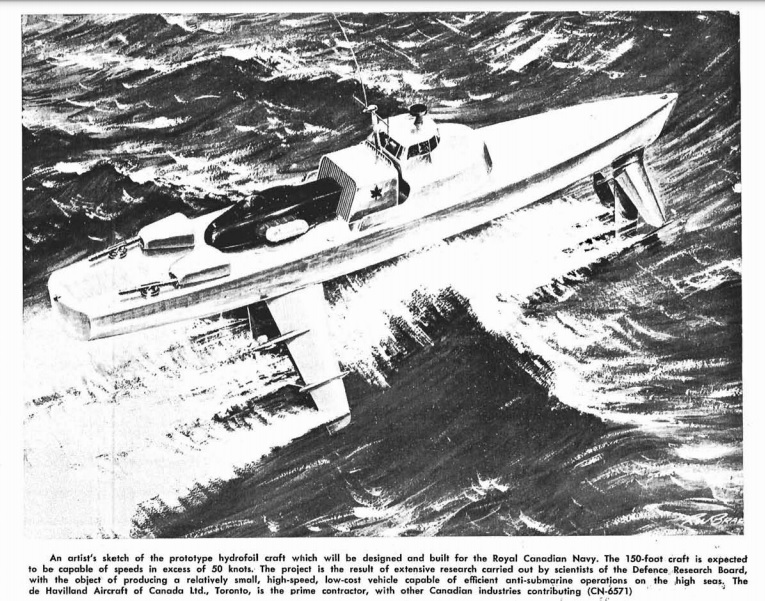 RCN Flyers: The Fastest Naval Hydrofoils – The Searchers