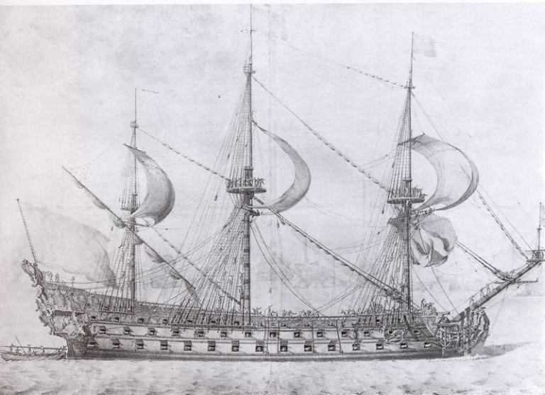 An Illustrated History of the Three-Decker, Line of Battle Ship, and ...