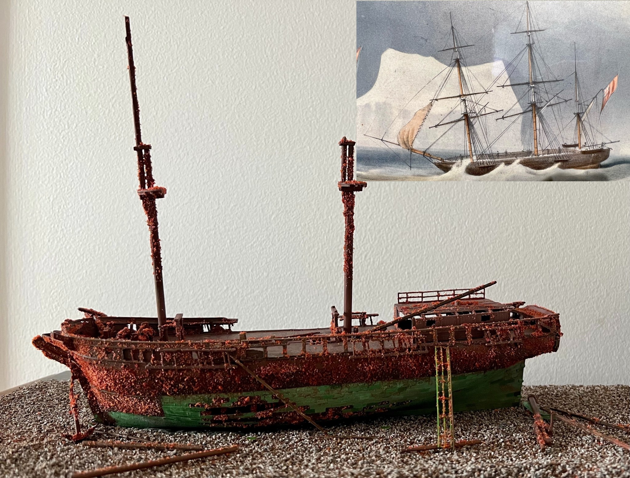 Breadalbane Part 3: Building a Beautiful Wreck in Miniature – The Searchers